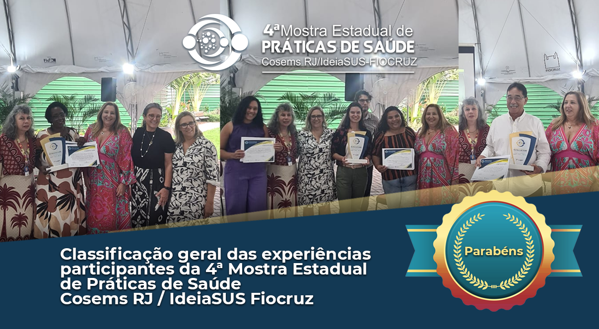 Classificação geral das experiências participantes da 4ª Mostra ... Classificação geral das experiências participantes da 4ª Mostra ...